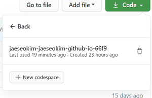 [Github] Codespaces Beta 후기 | JaeSeoKim's Blog